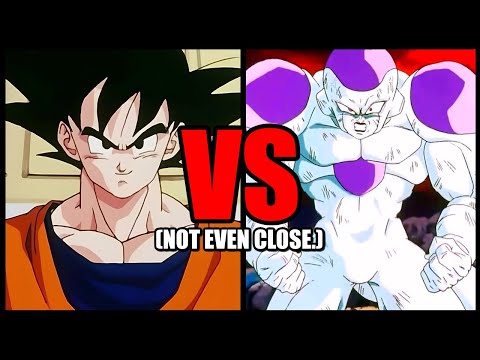 Base Goku (Buu Saga) VS Frieza is NOT Close | DBZ