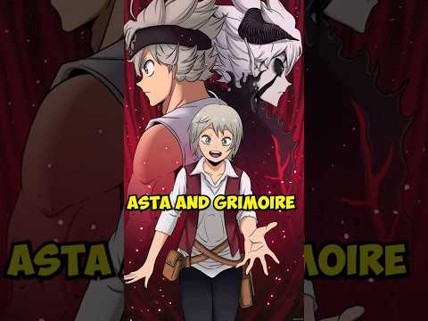 WHY 5 LEAF GRIMOIRE CHOSE ASTA | BLACK CLOVER MANGA | ASTA VS JULIUS | ASTA & LIEBE #blackclover