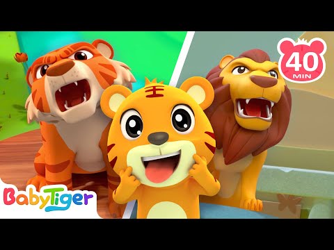 Who Is Your Animal Friend? + BabyTiger Animal Songs & Nursery Rhymes | Educational Songs