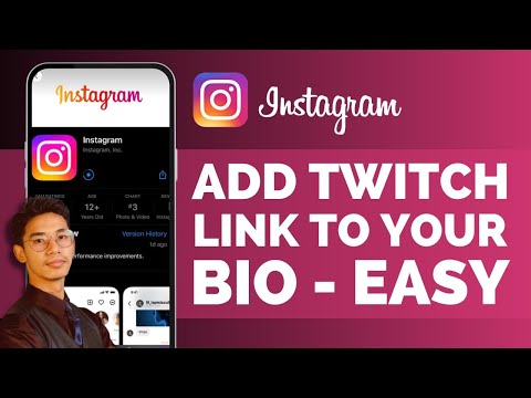 How To Add Twitch Link To Instagram Bio !