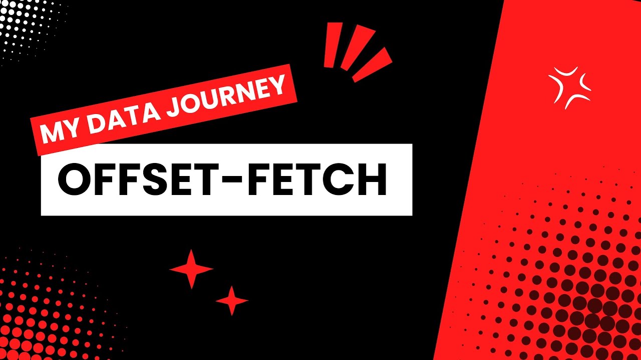 Learn OFFSET-FETCH in SQL | Easy Explanation with Examples