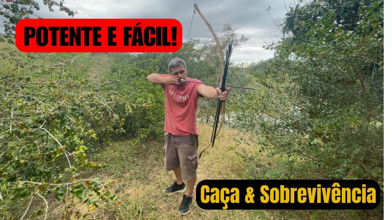 How to Make a Bamboo Bow and Arrow for Hunting and Survival