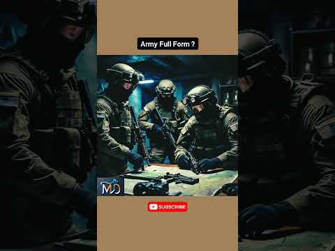 What Is The Army Full Name | Army Ka Pura Naam Kya Hai | #shorts #youtubeshorts #facts