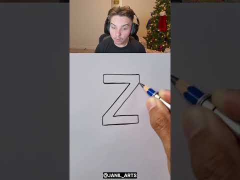 How To Draw The Letter Z ๐ณ