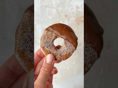 Craziest food hack - turning bread into a donut #donuts #foodhack #bread