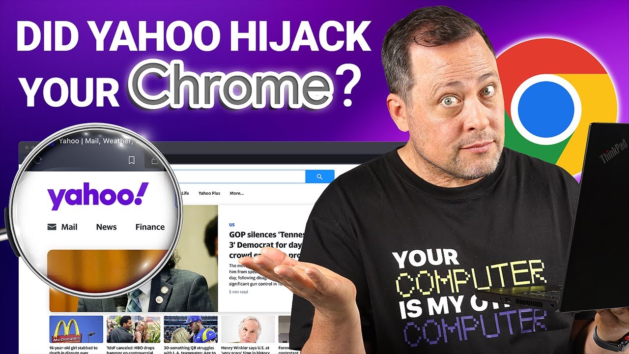 How to remove Yahoo Search from Chrome? | EASY TUTORIAL!