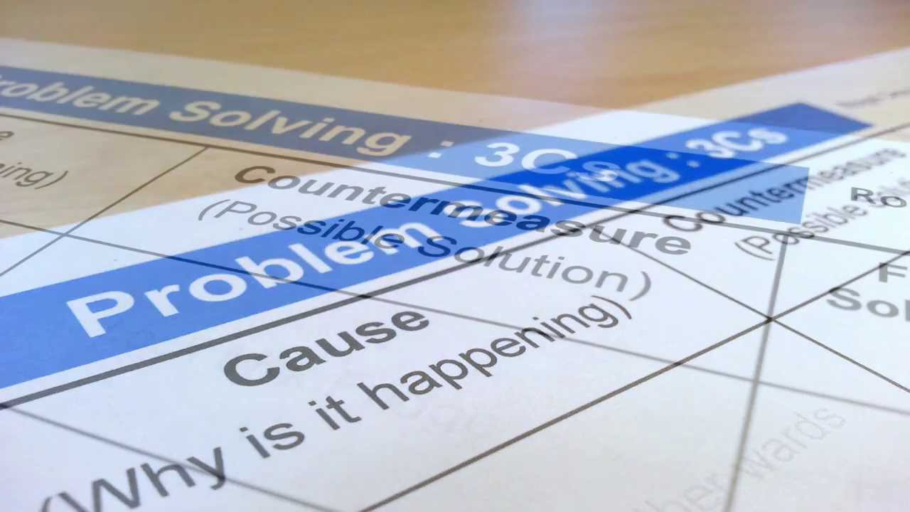 3C Problem Solving: 60 Second Guide
