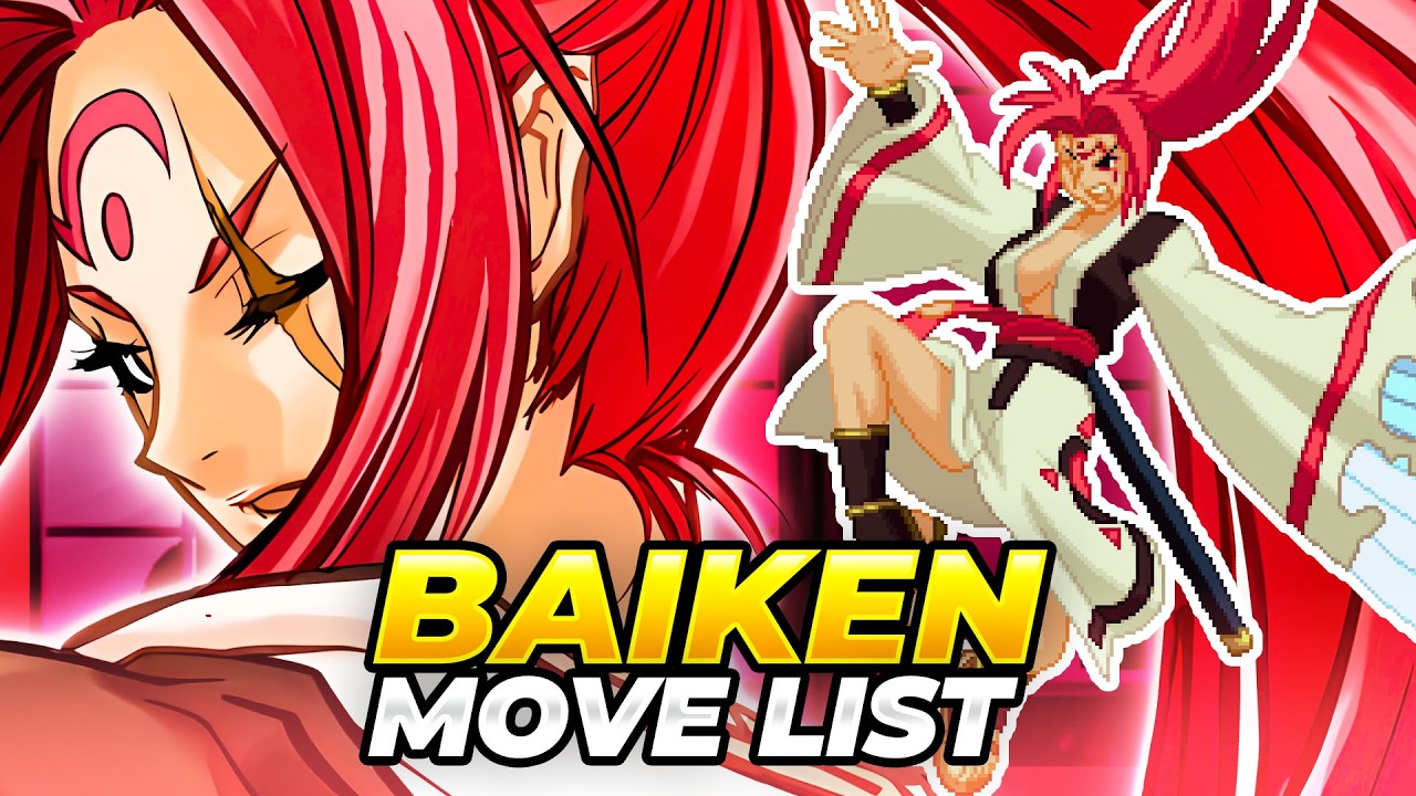 BAIKEN MOVE LIST - Guilty Gear XX Accent Core Plus R (GGXXACPR)