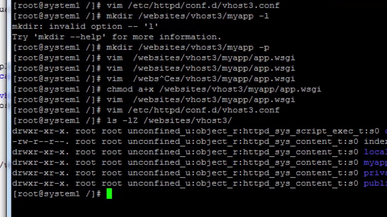 RHCE-7: Deploy a basic WSGI Application