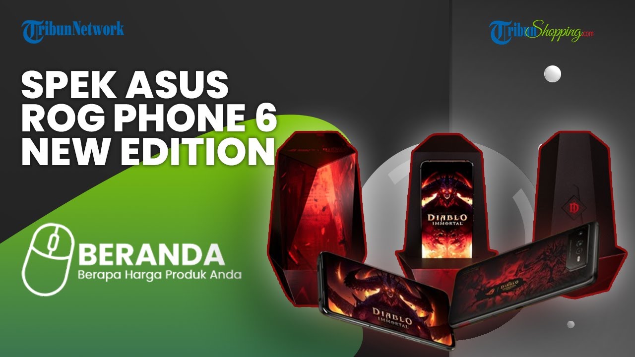 Dilengkapi Teknologi Terbaru, Ini Spesifikasi HP Asus ROG Phone 6 ...
