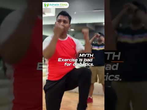 Is Exercise Bad for Diabetics? 🤔 | Diabetes Myth Busted! - Dr Amit Kumar Sinha 💪 #Shorts