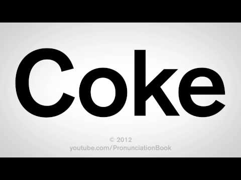 How to Say Coke