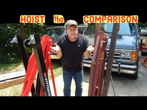 Engine Hoist Review * Harbor Freight vs Excalibur (U.S.A.) Comparison * Old vs New