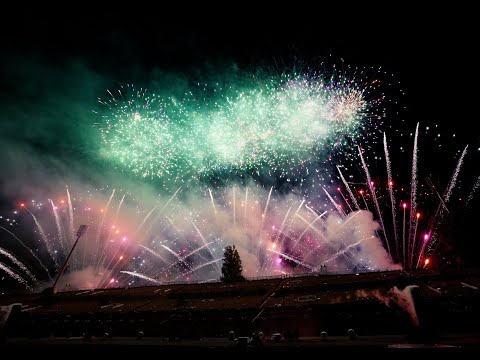 Scene2-Makomanai fireworks show,Sapporo,Hokkaido,JAPAN/北海道真駒内花火大会 2022 第2部/型物花火