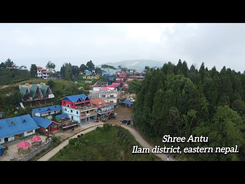 Shree Antu Drone View || Ilam district, Eastern Nepal🇳🇵|| Visit Nepal🇳🇵