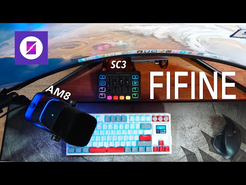 Fifine AmpliGame AM8 Microphone & SC3 Mixer Bundle Review: Get Streaming!
