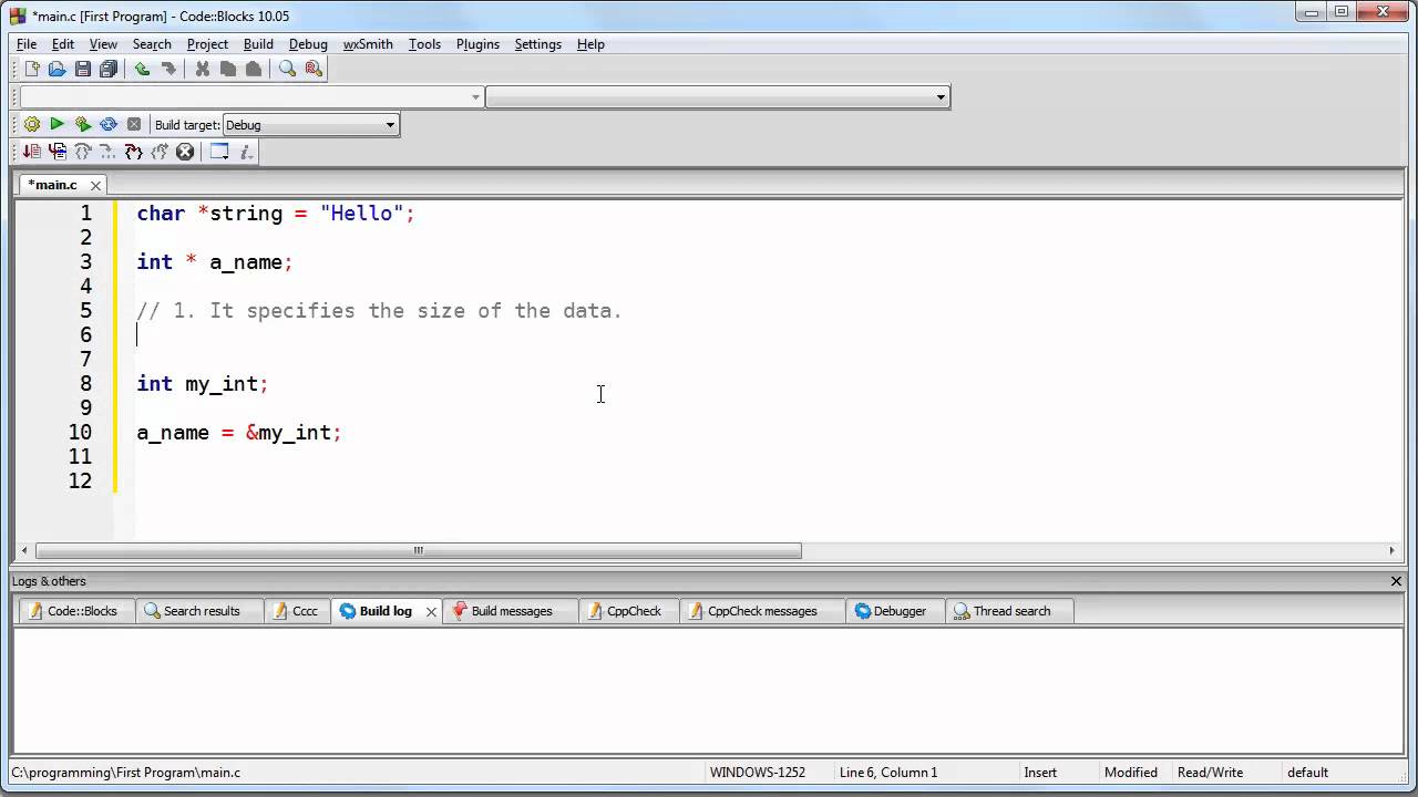 Review of Pointers Part 1