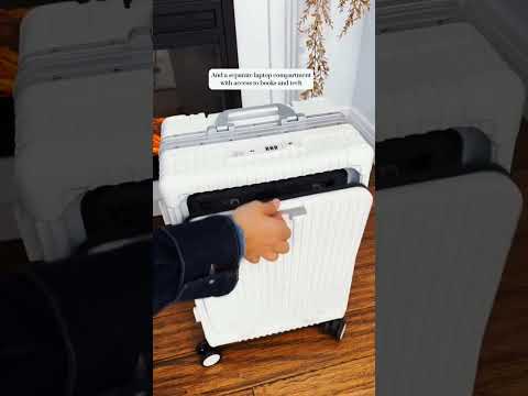 😱🤩 High-tech Multi function Smart Luggage with USB Charger #innovation #usbcharger #hightech