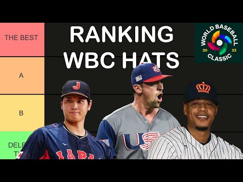RANKING EVERY WORLD BASEBALL CLASSIC HAT | TIER LIST