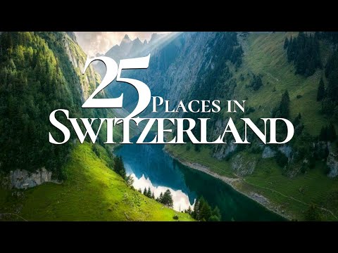25 Most Beautiful Places to Visit in Switzerland 4K ???????? | Stunning Lakes & Mountains