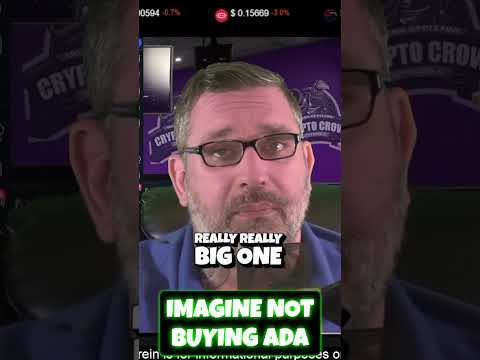 Imagine Not Buying ADA