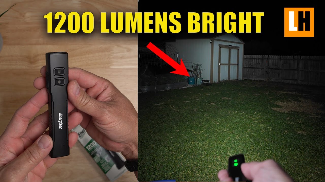 Energizer 1200SL-R EDC Flat Flashlight that is Affordable!