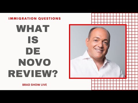 What Is De Novo Review? | Immigration Law Advice 2021