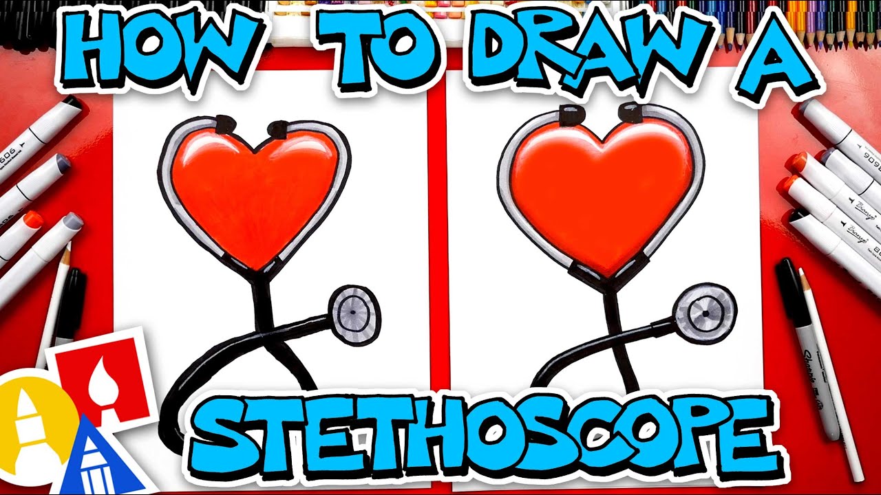 Nurse Appreciation Day! How To Draw A Stethoscope And Heart