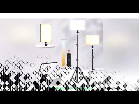 Why Everyone’s Talking About This Product! Dimmable LED Video Light Panel EU Plug 2700-5700k Photo