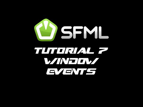 Learn SFML 2 1 Tutorial 7 Window Events - Mind Luster