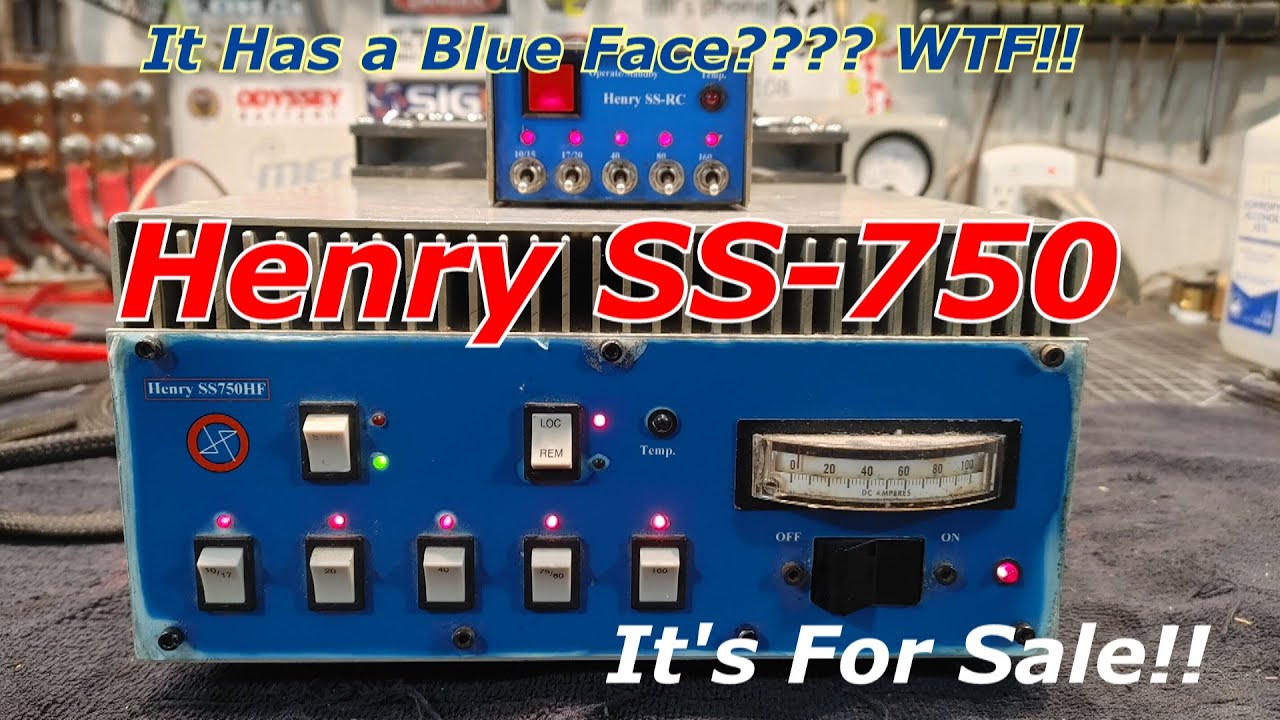 Henry SS 750 Blue Face, is has sold!!
