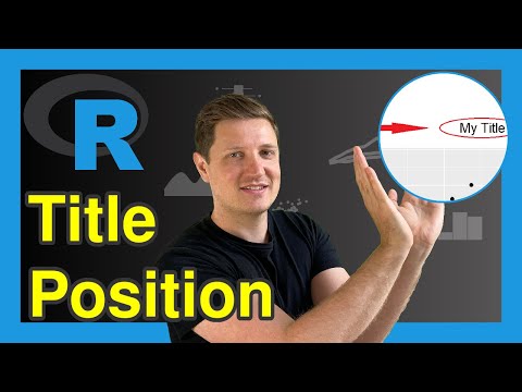 Change Position of ggplot2 Plot Title (Examples) | Adjust & Move to Center, Right-Aligned & Vertical