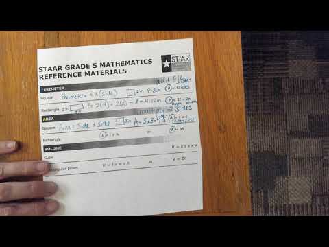 Reference Materials Area Perimeter and Volume