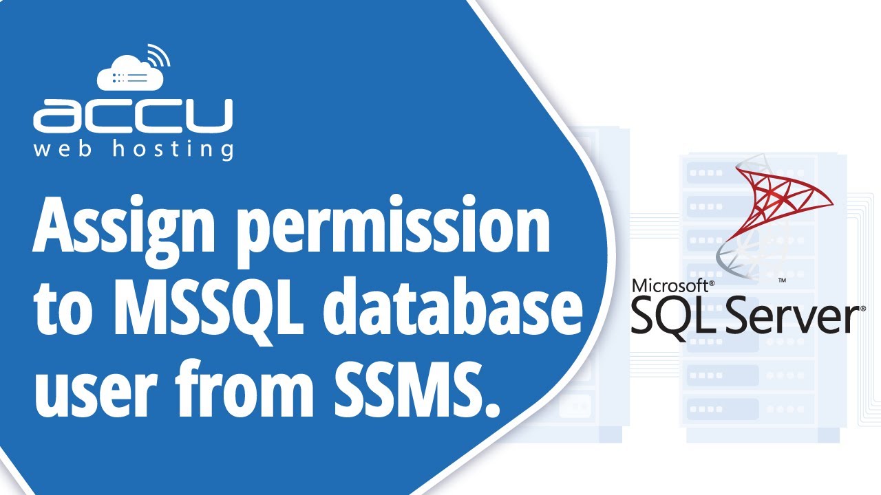 How to assign particular permissions to SQL Server database user from SQL Server Management studio?