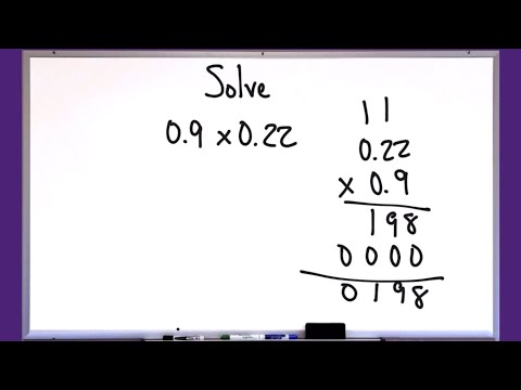 How to Multiply Decimals with EMS