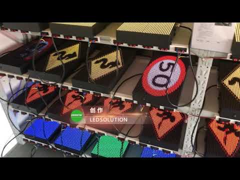 P10 Front Service LED Traffic Sign