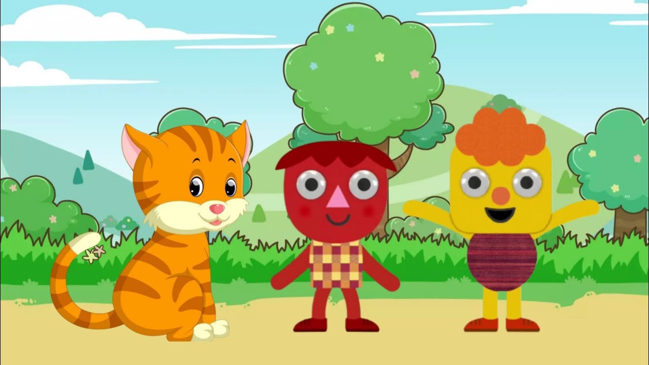 Fluffy cat | Poems for kids | Noodle & Pals | Super simple poems | Cartoon for kids