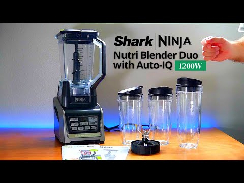 Ninja Nutri Blender Duo with Auto-iQ: The Secret to Effortless, Nutritious Smoothies!
