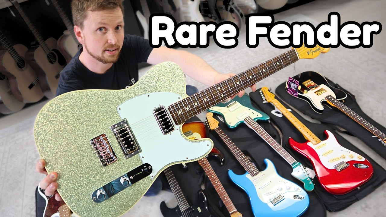 Unboxing Rare Fender Japan Guitars From Tokyo