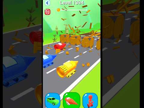 Shape-Shifting Race Gameplay Level-1394 ! All Levels games Walkthrought #shorts #shapeshifting