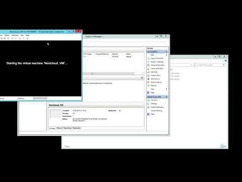 Nextcloud VM – Microsoft Hyper-V – T&M Hansson IT
