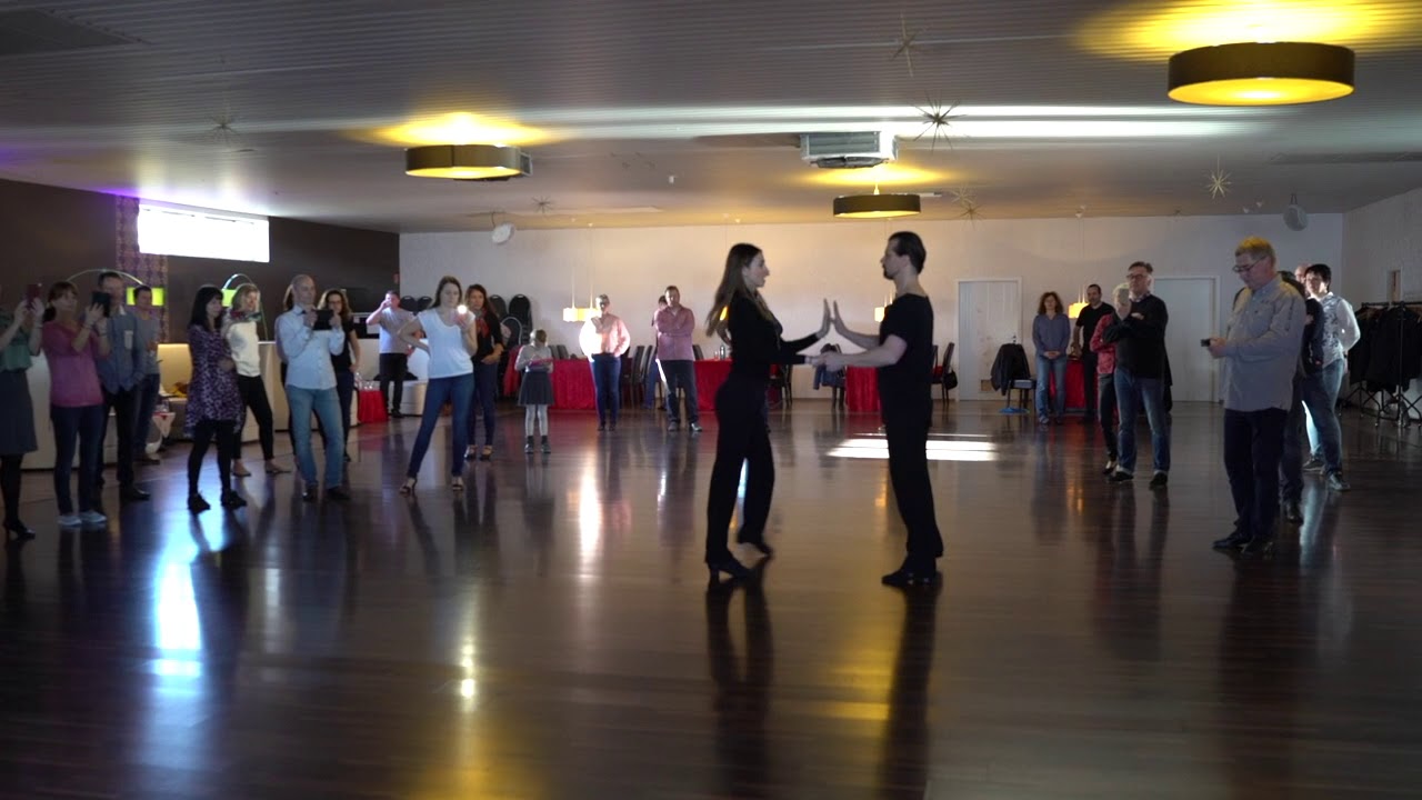 Lets Dance Star Ekaterina - Cha Cha Workshop Choreo