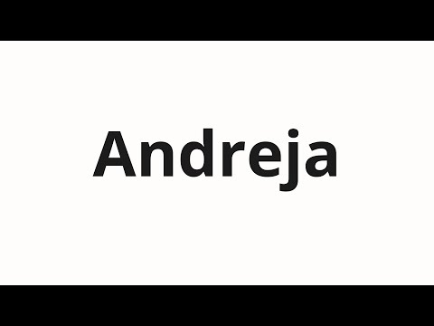 How to pronounce Andreja | Андрея (Andrey in Russian)