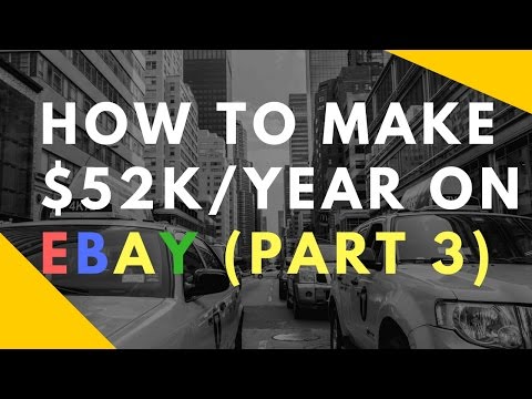 E32: How to Make a Full Time Income on eBay ($52,000) Part 3!