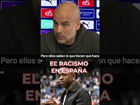 GUARDIOLA se PRONUNCIA sobre el RACISMO en ESPAÑA | MANCHESTER CITY | INGLATERRA | AS
