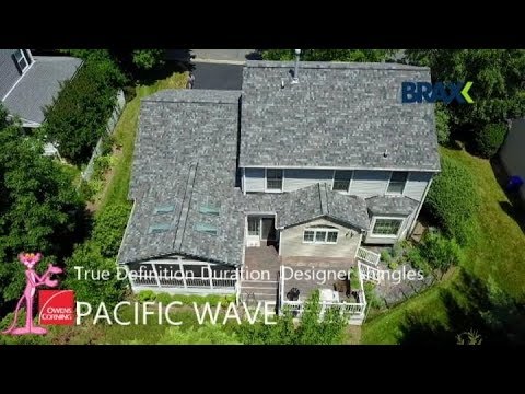 Owens Corning true definition duration designer shingles - Pacific wave