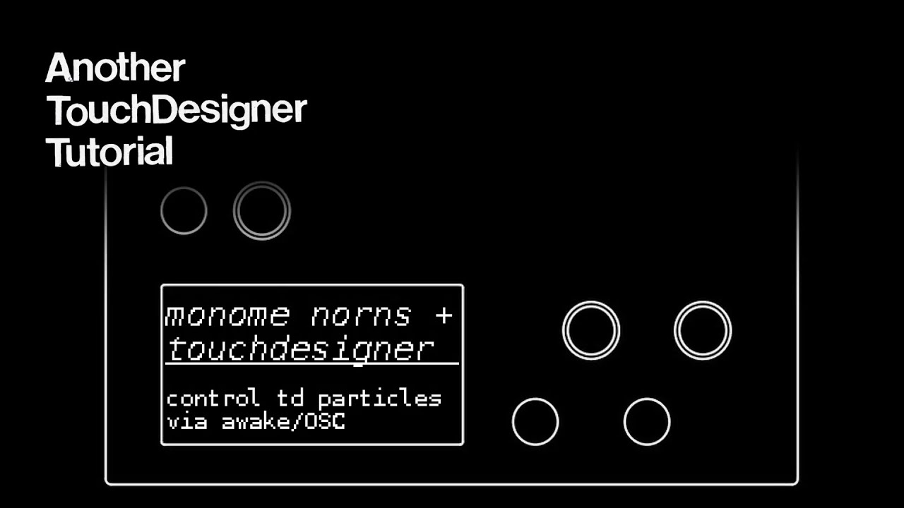 Derivative TouchDesigner - Equipment - lines