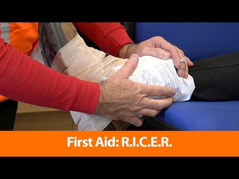 First Aid: R.I.C.E.R. - OHS Training Video
