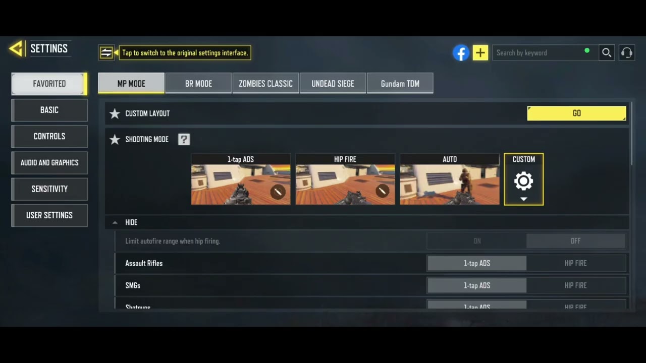 How to have a Fixed R  Fire Button in CODM BR