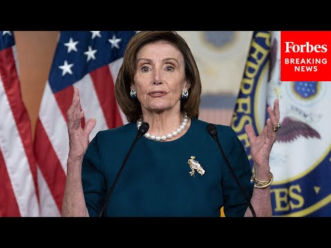 Pelosi And Dems Hold Climate Change Press Conference At COP26